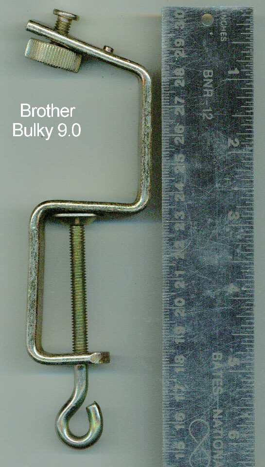 Brother Bulky Ribber Clamp